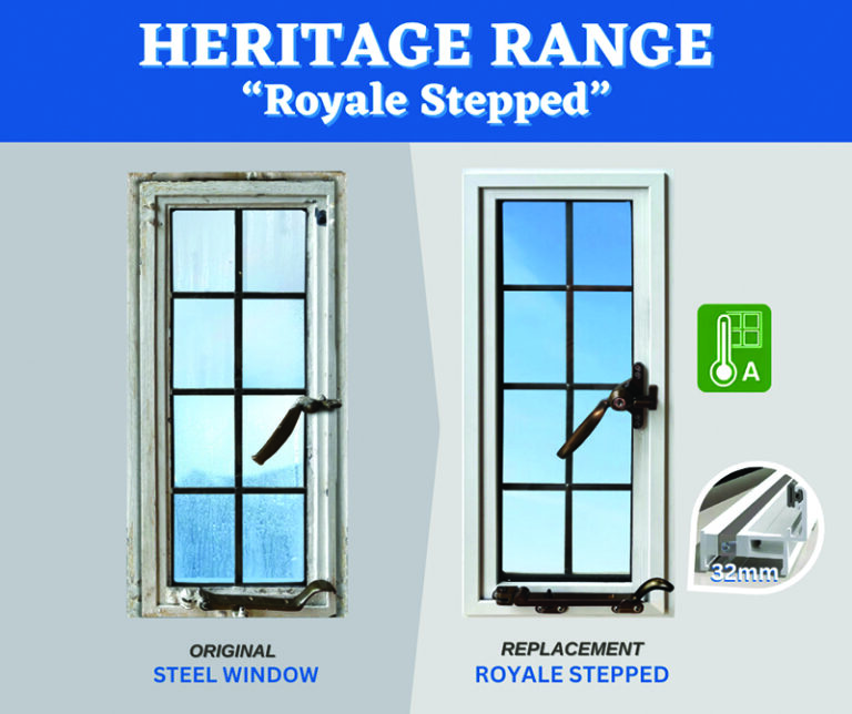 Duration Windows sets new standard with Royale Stepped Window